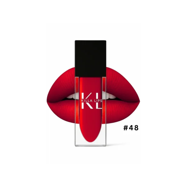 LIPSTICK MATTE #48 (POPPY RED) – killalips